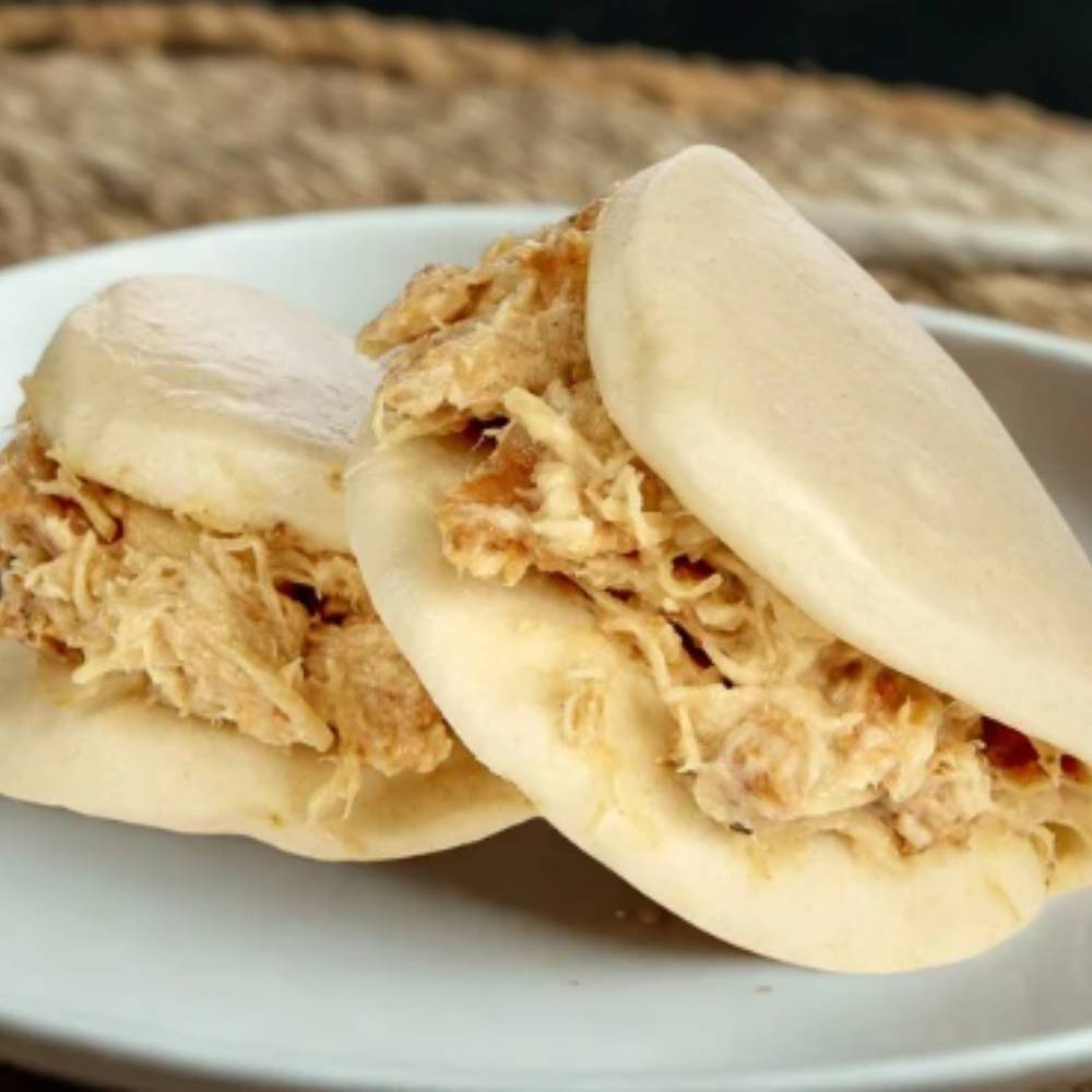 Bao de pollo asado y salsa de yogurt - Canela en Rama STORE